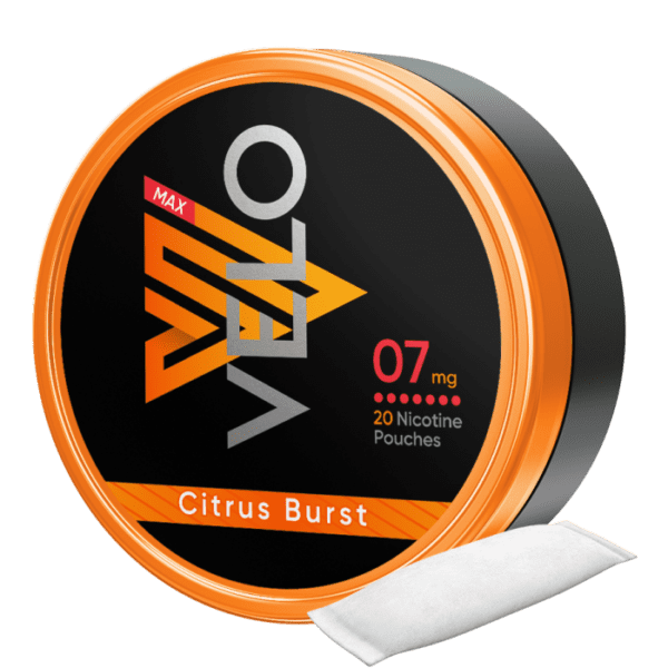 VELO Max Nicotine Pouch Cans- Same Day Shipping - BUYPODSNOW.COM