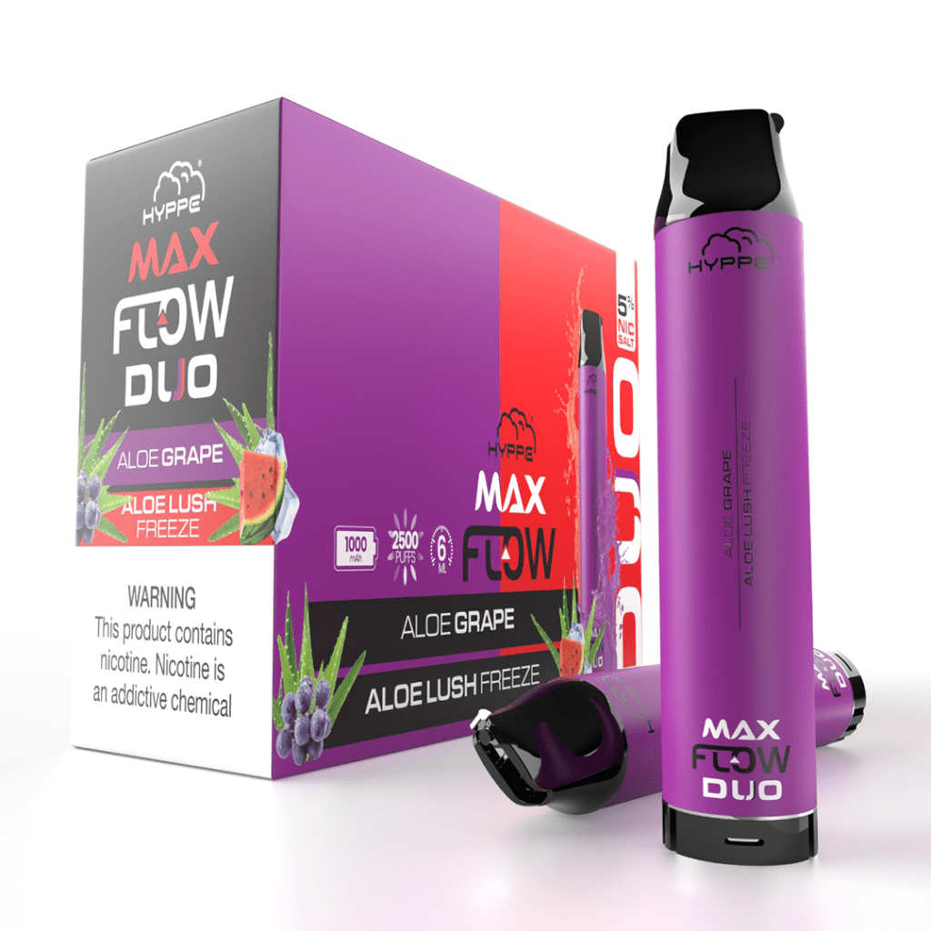 Hyppe Max Flow Tank Duo Disposable - Buy Pods Now