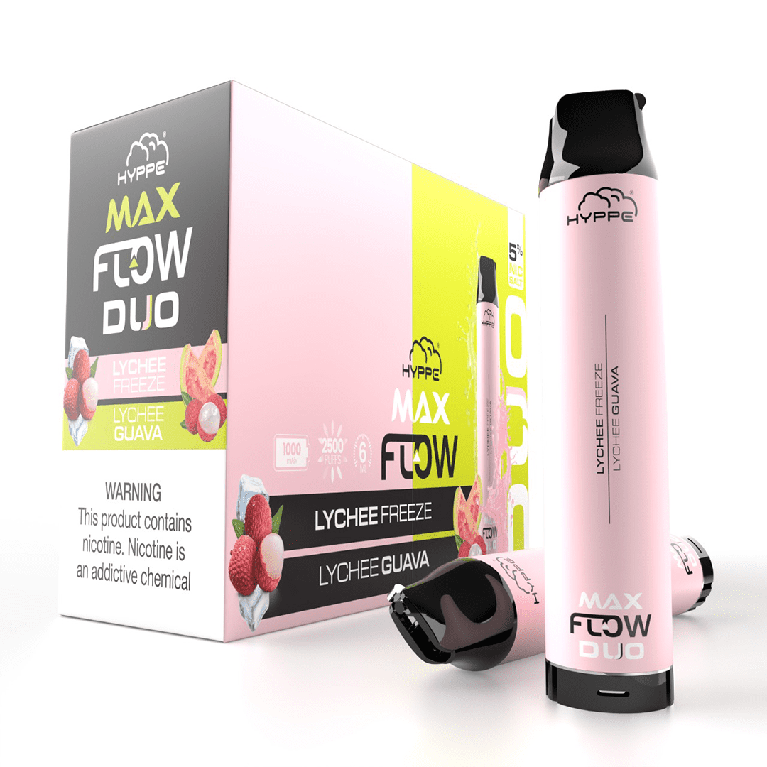 Hyppe Max Flow Tank Duo Disposable - Buy Pods Now