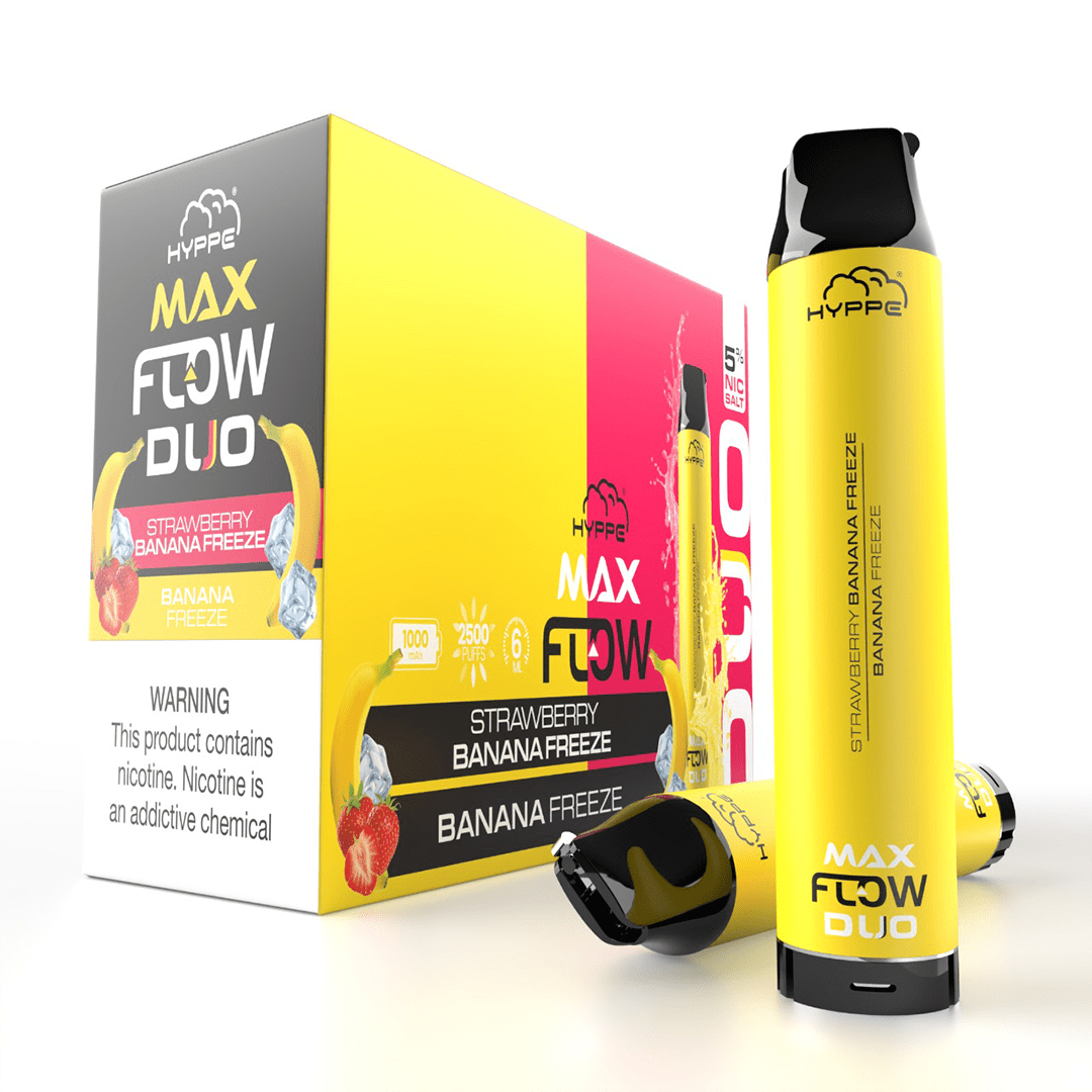 Hyppe Max Flow Tank Duo Disposable - Buy Pods Now