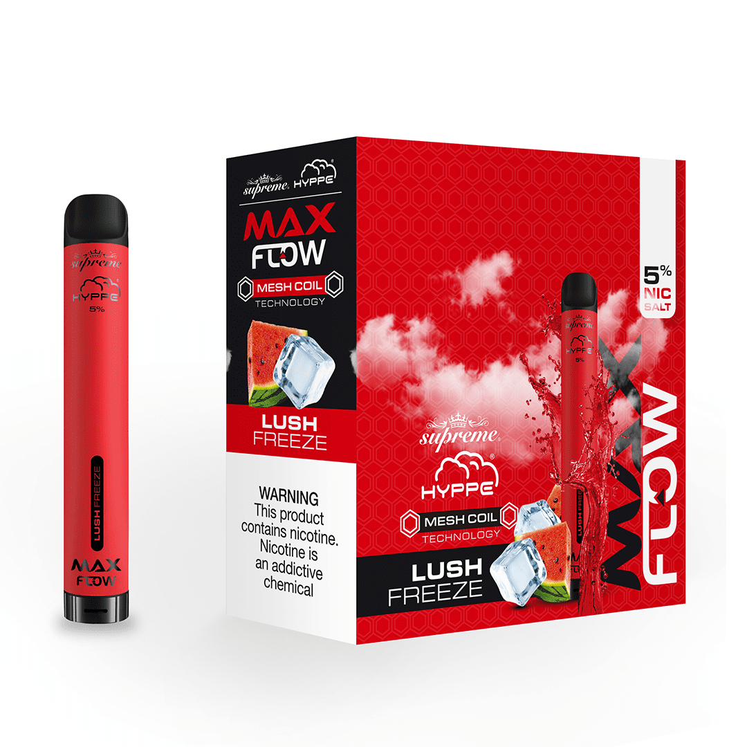 Hyppe Max Flow Disposable Vape w/ Mesh Coil | 2000+ Puffs | Buy Pods Now