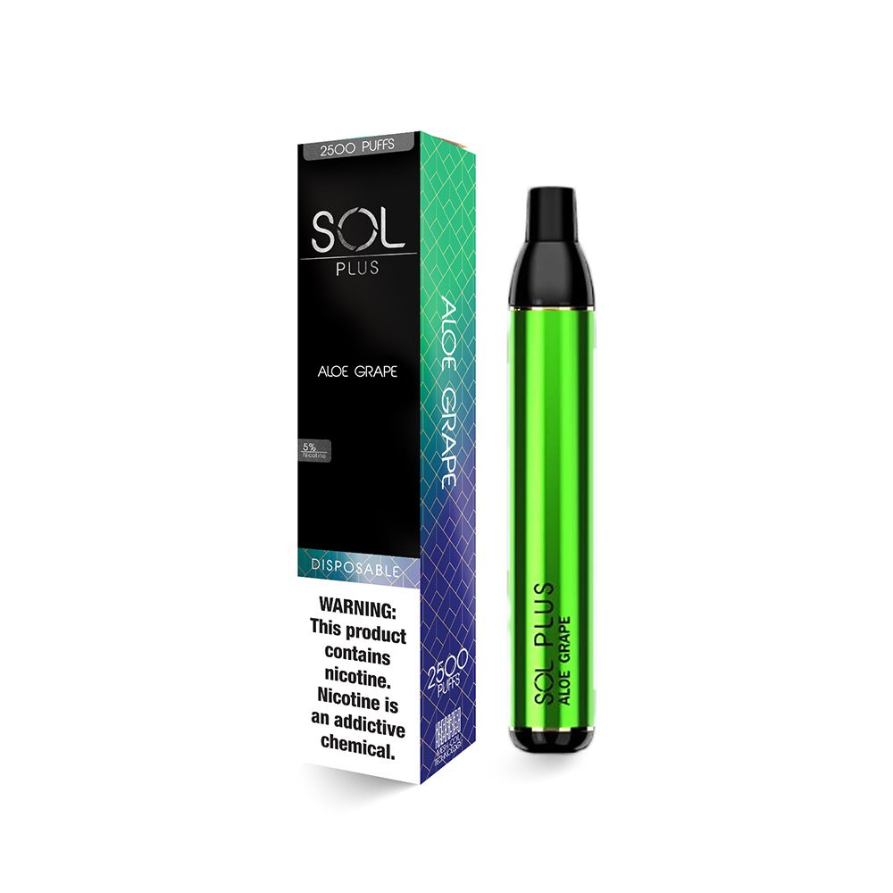 Sol Plus Disposable Vape | 2500 Puffs - Buy Pods Now