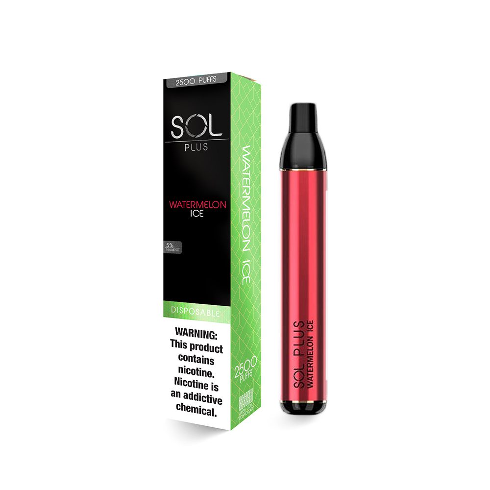 Sol Plus Disposable Vape | 2500 Puffs - Buy Pods Now