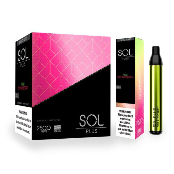 Sol Plus Disposable Vape | 2500 Puffs - Buy Pods Now