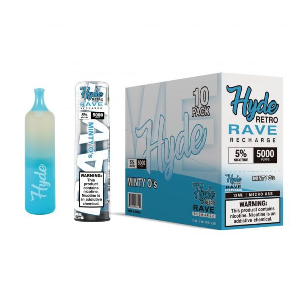 Hyde Retro Rave Rechargeable Disposable | 5000 Puffs - Buy Pods Now