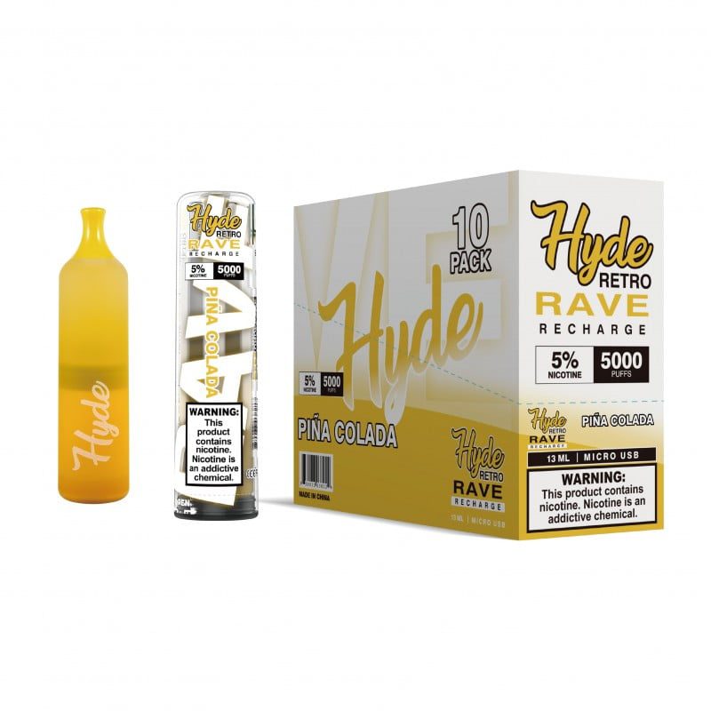Hyde Retro Rave Rechargeable Disposable | 5000 Puffs - Buy Pods Now