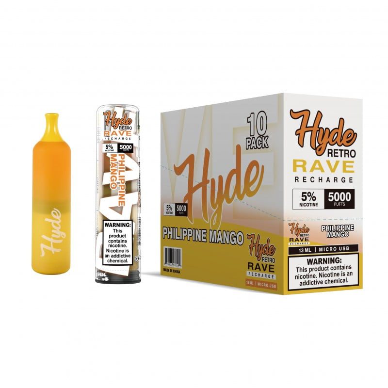 Hyde Retro Rave Rechargeable Disposable | 5000 Puffs - Buy Pods Now