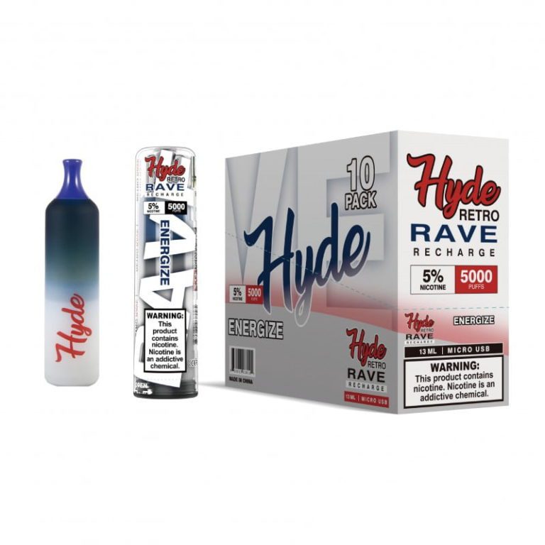 Hyde Retro Rave Rechargeable Disposable | 5000 Puffs - Buy Pods Now