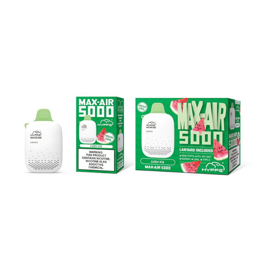 Hyppe Max Air Disposable | 5000 Puffs - Buy Pods Now