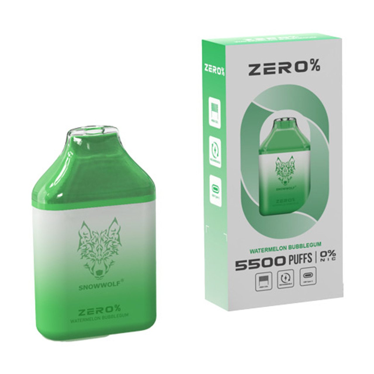 Snowwolf Zero Disposable | 5500 Puffs - Buy Pods Now