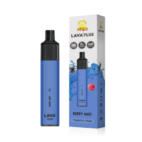 Lava Plus Disposable Vape Tobacco Free 0% Nic | 2600 Puffs - Buy Pods Now