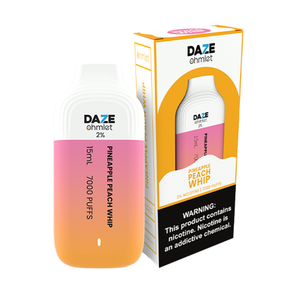 7 Daze Ohmlet Disposable 2% Nic | 7000 Puffs - Buy Pods Now