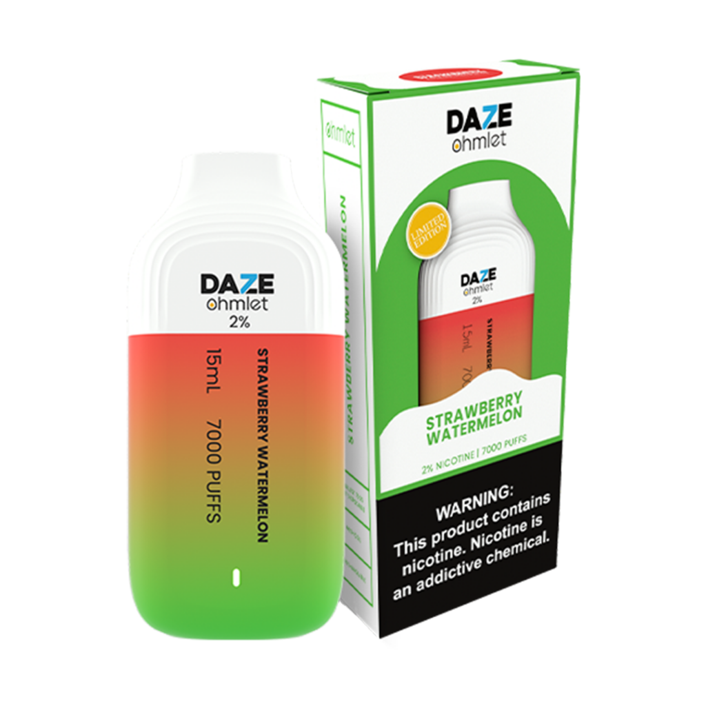 7 Daze Ohmlet Disposable 2% Nic | 7000 Puffs - Buy Pods Now