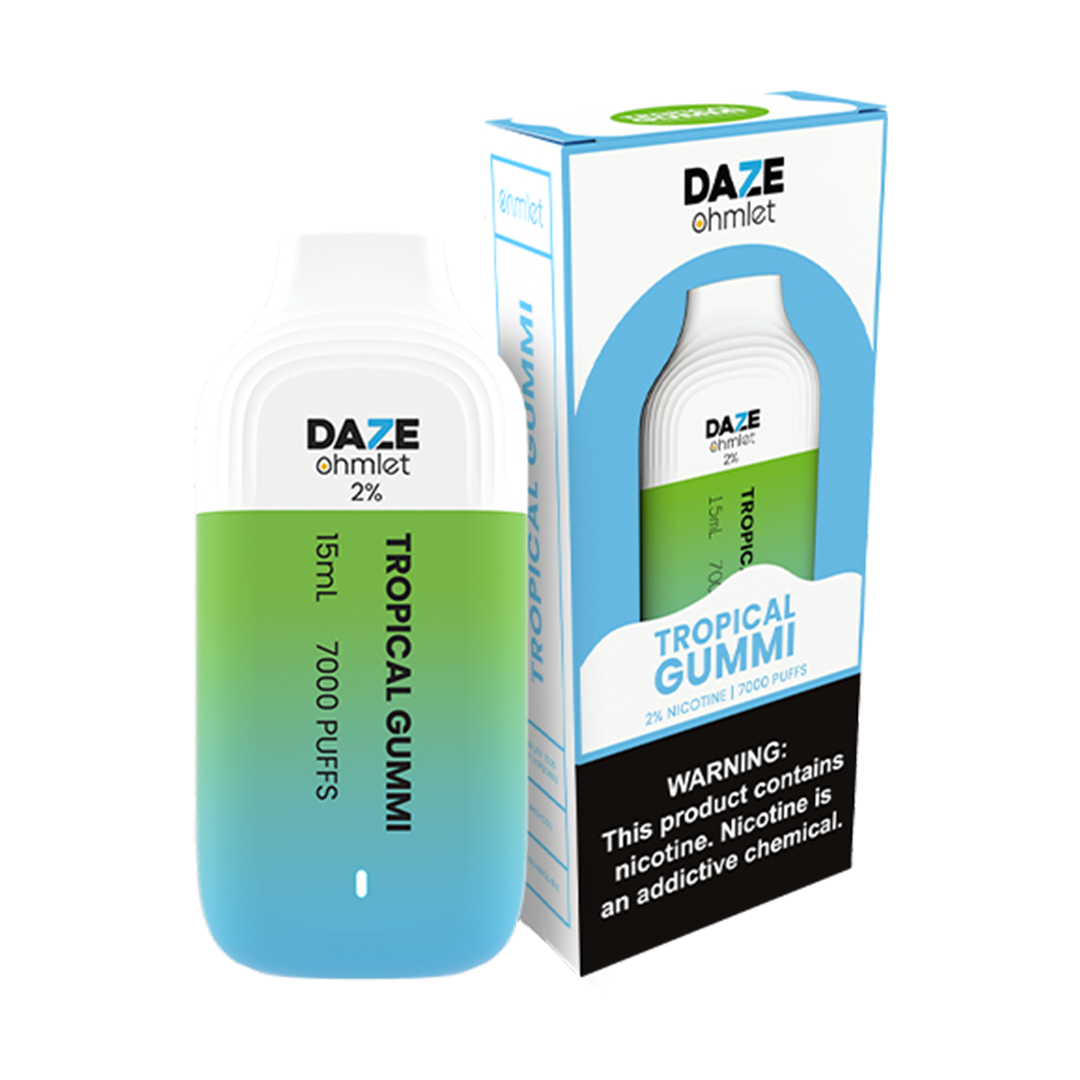 7 Daze Ohmlet Disposable 2% Nic | 7000 Puffs - Buy Pods Now