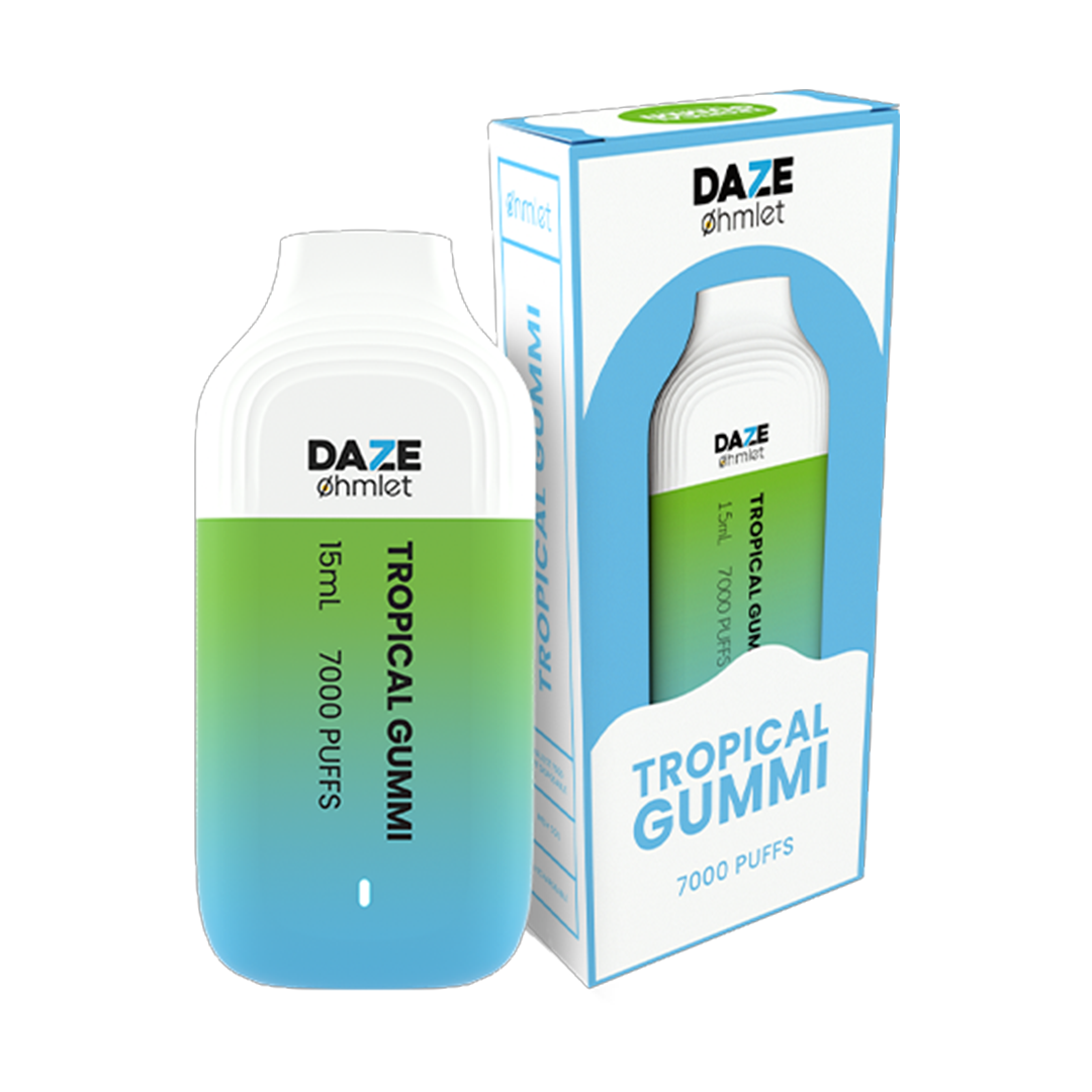 7 Daze Ohmlet Disposable 0% Nic | 7000 Puffs - Buy Pods Now