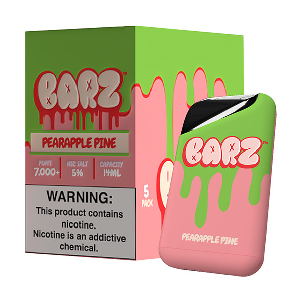 Barz Disposable Vape | (5 Pack) 7000 Puffs | Buy Pods Now