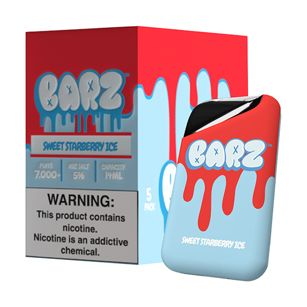 Barz Disposable Vape | (5 Pack) 7000 Puffs | Buy Pods Now