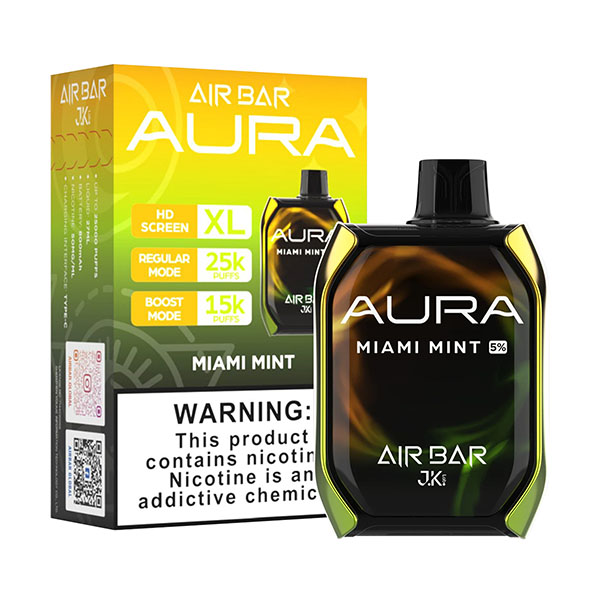 Air Bar Aura Disposable | 25000 Puffs | Buy Pods Now